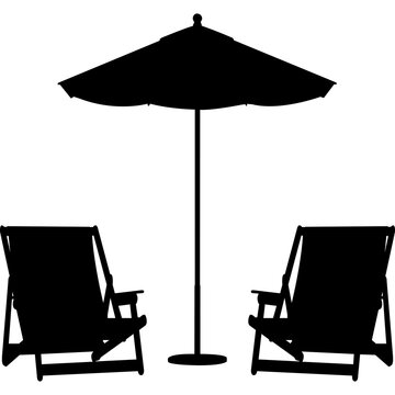 Beach Chair Vector Free Download