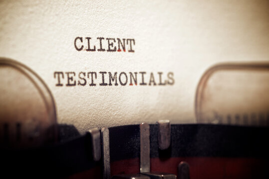 "Client Testimonials" Images – Browse 291 Stock Photos, Vectors, and ...