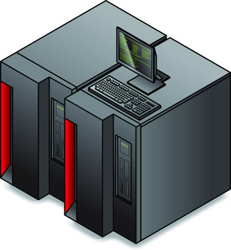 「Mainframe Isometric」の写真素材 | 1,881件の無料イラスト画像 | Adobe Stock