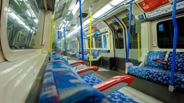 London Underground Train Inside