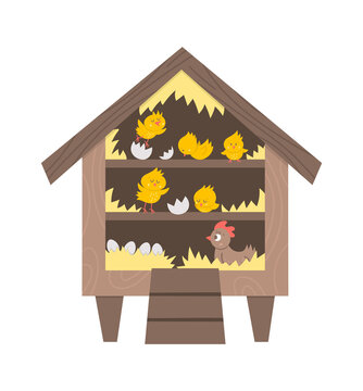 Chicken Pen Clipart