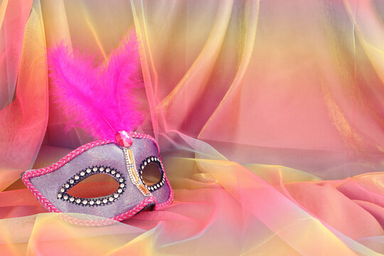 Pink Masquerade Background Templates