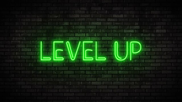Neon Level Up Images – Browse 947 Stock Photos, Vectors, and Video ...