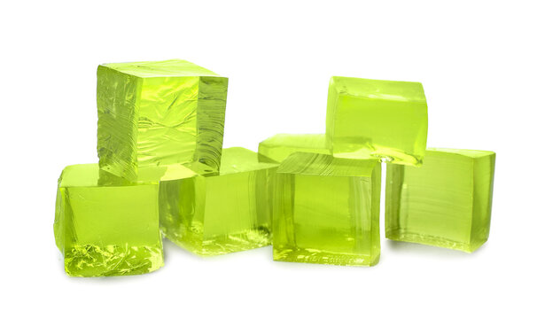 Green Jello Cube