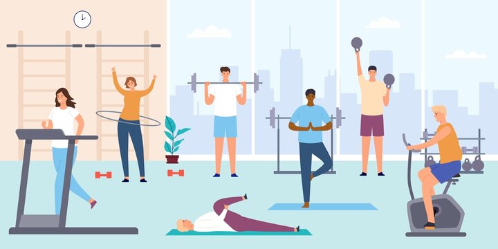 Workout Man Cartoon Images – Browse 106,775 Stock Photos, Vectors, and ...