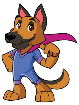 Super Dog Cartoon Images – Browse 2,579 Stock Photos, Vectors, and ...