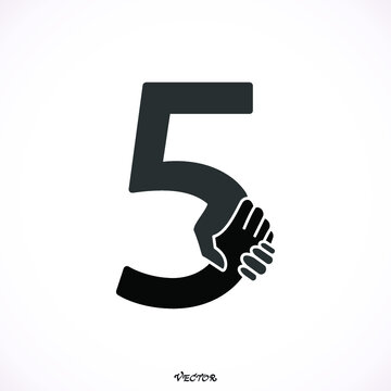 5 Logo Design 25 Inspiring Number Logo Designs | Inspirationfeed