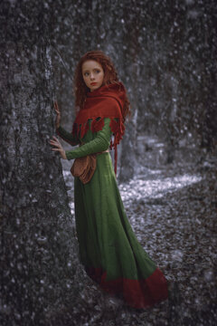Winter Maiden Medieval