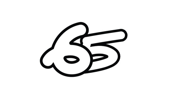 Afbeeldingen over "Number 65" – Blader in stockfoto's, vectoren en ...