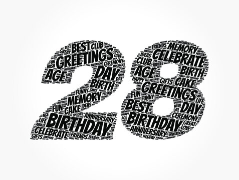 Happy-28Th-Birthday Images – Browse 19 Stock Photos, Vectors, and Video ...