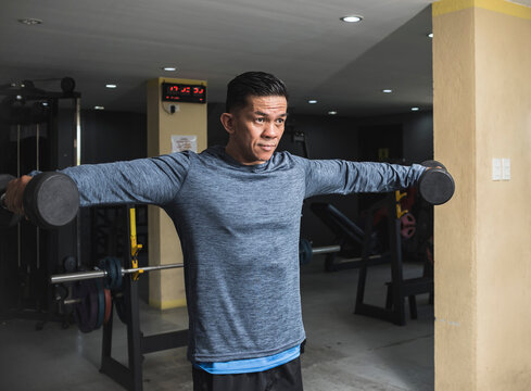 Standing Side Lateral Raises