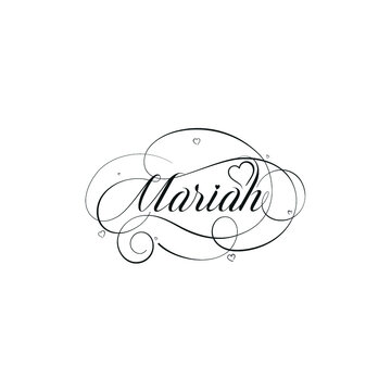 Mariah Name Drawing