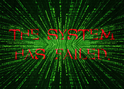 The System Has Failed Wallpaper