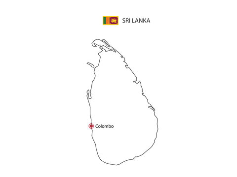 "Sri Lanka Map" Images – Browse 301 Stock Photos, Vectors, and Video ...