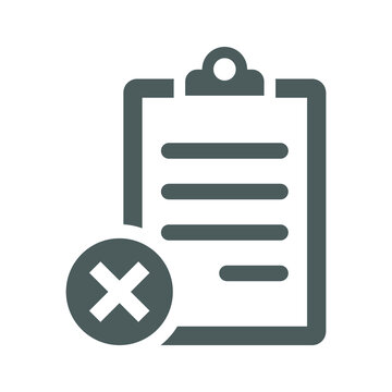 No Contract Icon
