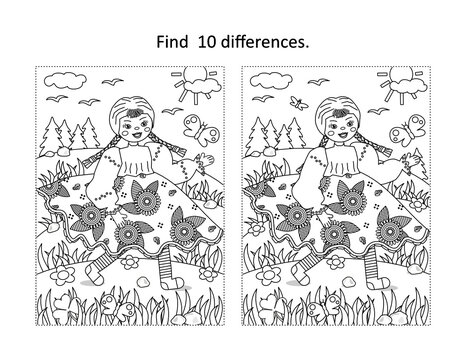 Adult Spot The Difference Images – Browse 610 Stock Photos, Vectors ...