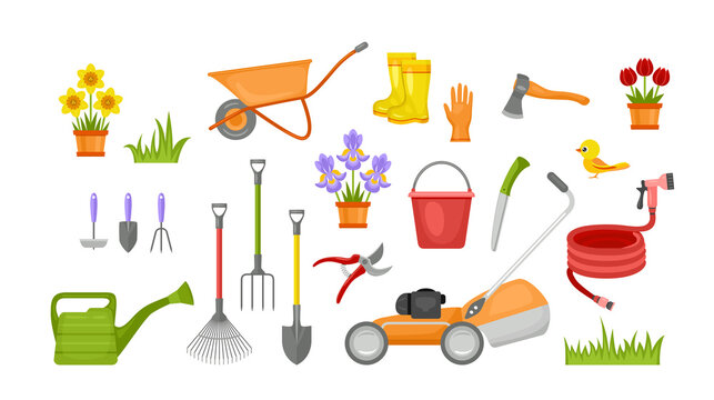 Lawnmower Cartoon Images – Browse 5,117 Stock Photos, Vectors, and ...