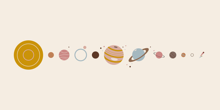 Small Solar System Drawing