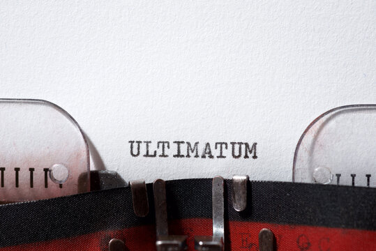 Imágenes de Ultimátum: descubre bancos de fotos, ilustraciones ...