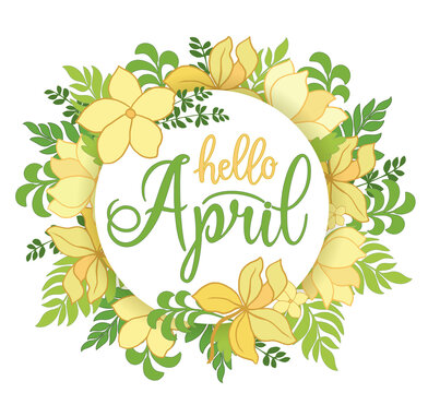 Welcome April Images
