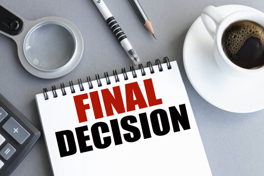 "Final Decision" Bilder – Durchsuchen 356 Archivfotos, Vektorgrafiken ...