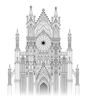 Simple Gothic Drawings