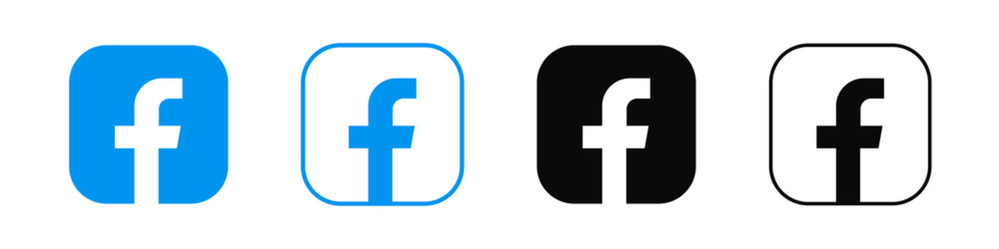 Facebook Logo White Background