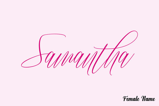 Samantha Name Wallpapers