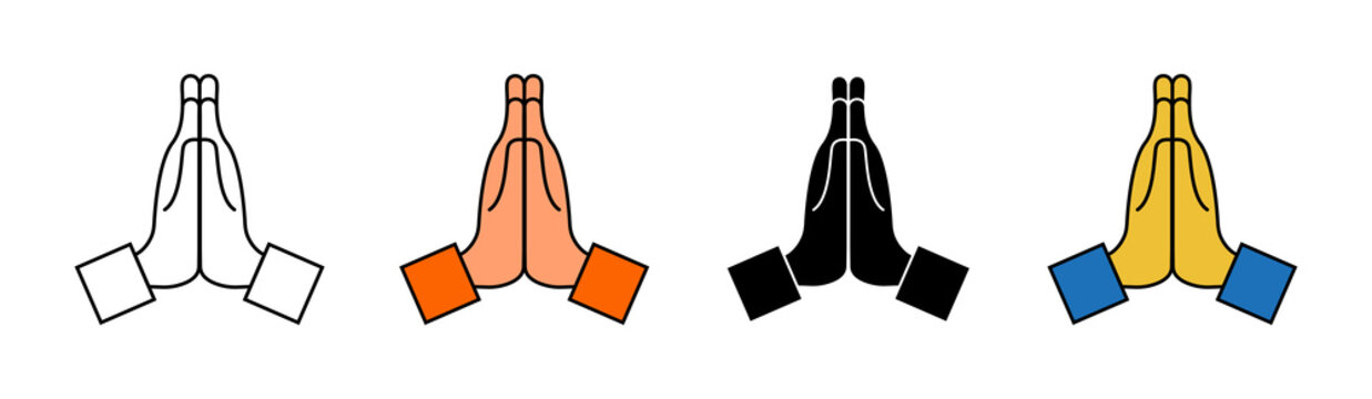 Namaste Emoji Images – Browse 262 Stock Photos, Vectors, and Video ...