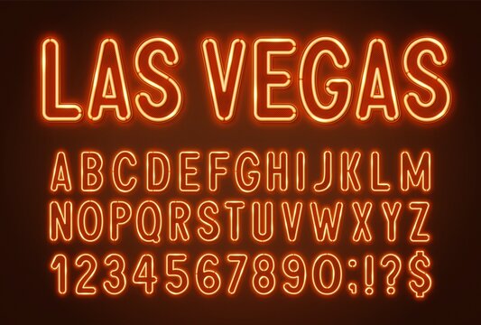 Las Vegas Sign Font