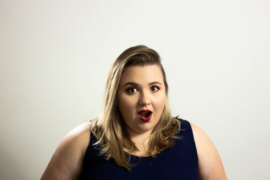 Obese Woman White Background Images – Browse 19,447 Stock Photos ...