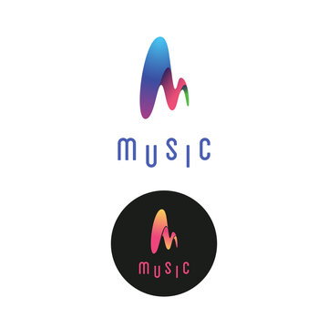 Afbeeldingen over "Music Logo" – Blader in stockfoto's, vectoren en ...