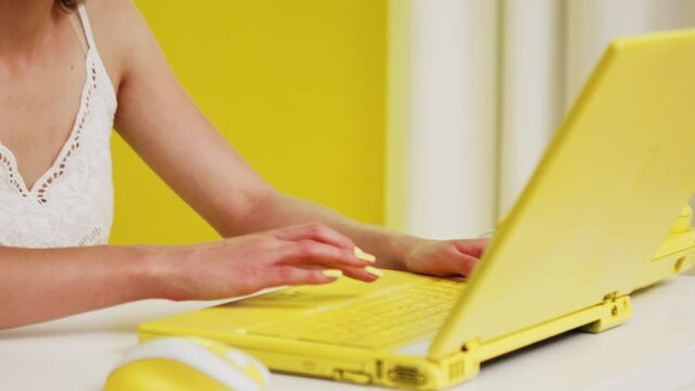 "Yellow Laptop" Images – Browse 124 Stock Photos, Vectors, and Video ...