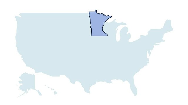 Minnesota State Shape Images – Browse 1,283 Stock Photos, Vectors, and ...