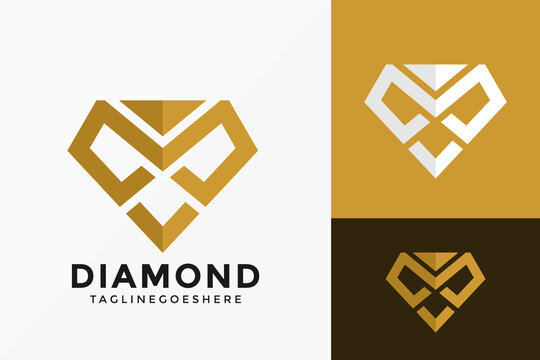 Diamond Shaped Logo Design