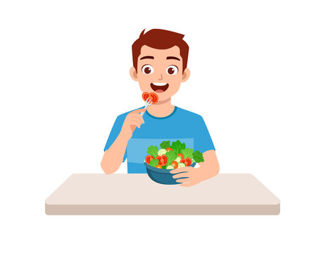 Cartoon Man Eating Images – Browse 47,398 Stock Photos, Vectors, and ...