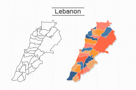 Lebanon Map