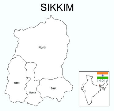 "Sikkim Map" Images – Browse 38 Stock Photos, Vectors, and Video ...