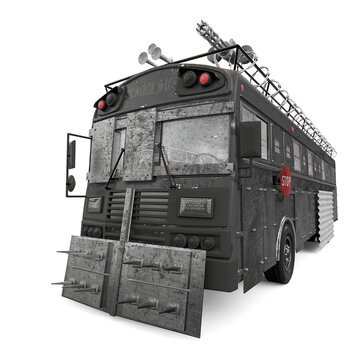 Zombie Apocalypse Bus