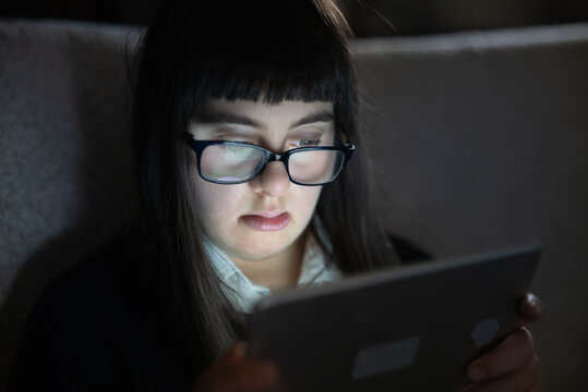 Down Syndrome Tablet Images – Browse 835 Stock Photos, Vectors, and ...