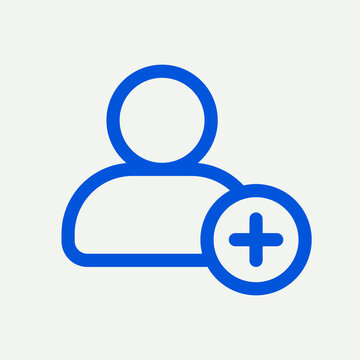 Add Icon Blue