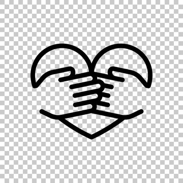 Arms Around Heart Images – Browse 1,153 Stock Photos, Vectors, and ...