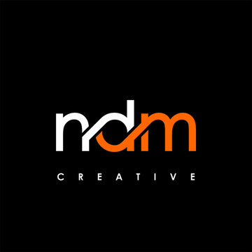 Logotipo De Ndm NDM Letter Logo Creative Design With Vector Graphic,