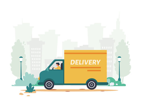 Delivery Driver Cartoon Images – Browse 12,738 Stock Photos, Vectors ...