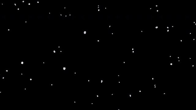 Transparent Snow Falling Gif