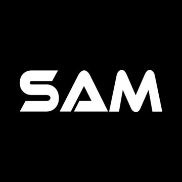 Sam Name Logo