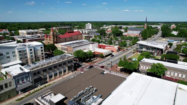 Sumter South Carolina City Skyline