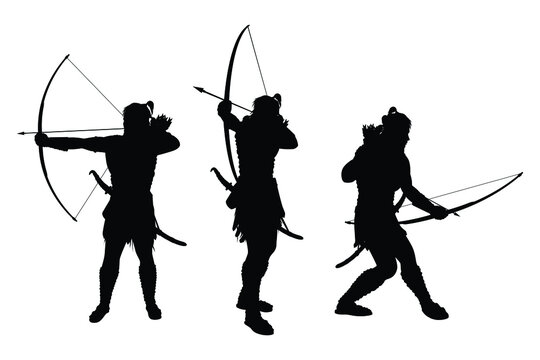 Medeaval Archer Clipart