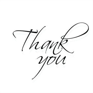 753 BEST Cursive Thank You Font IMAGES, STOCK PHOTOS & VECTORS | Adobe ...