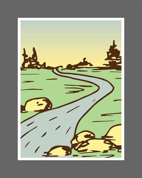 1,578 BEST Cartoon River Bank IMAGES, STOCK PHOTOS & VECTORS | Adobe Stock